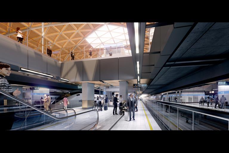 In pictures: HS2 reveals revamped designs for Birmingham stations ...
